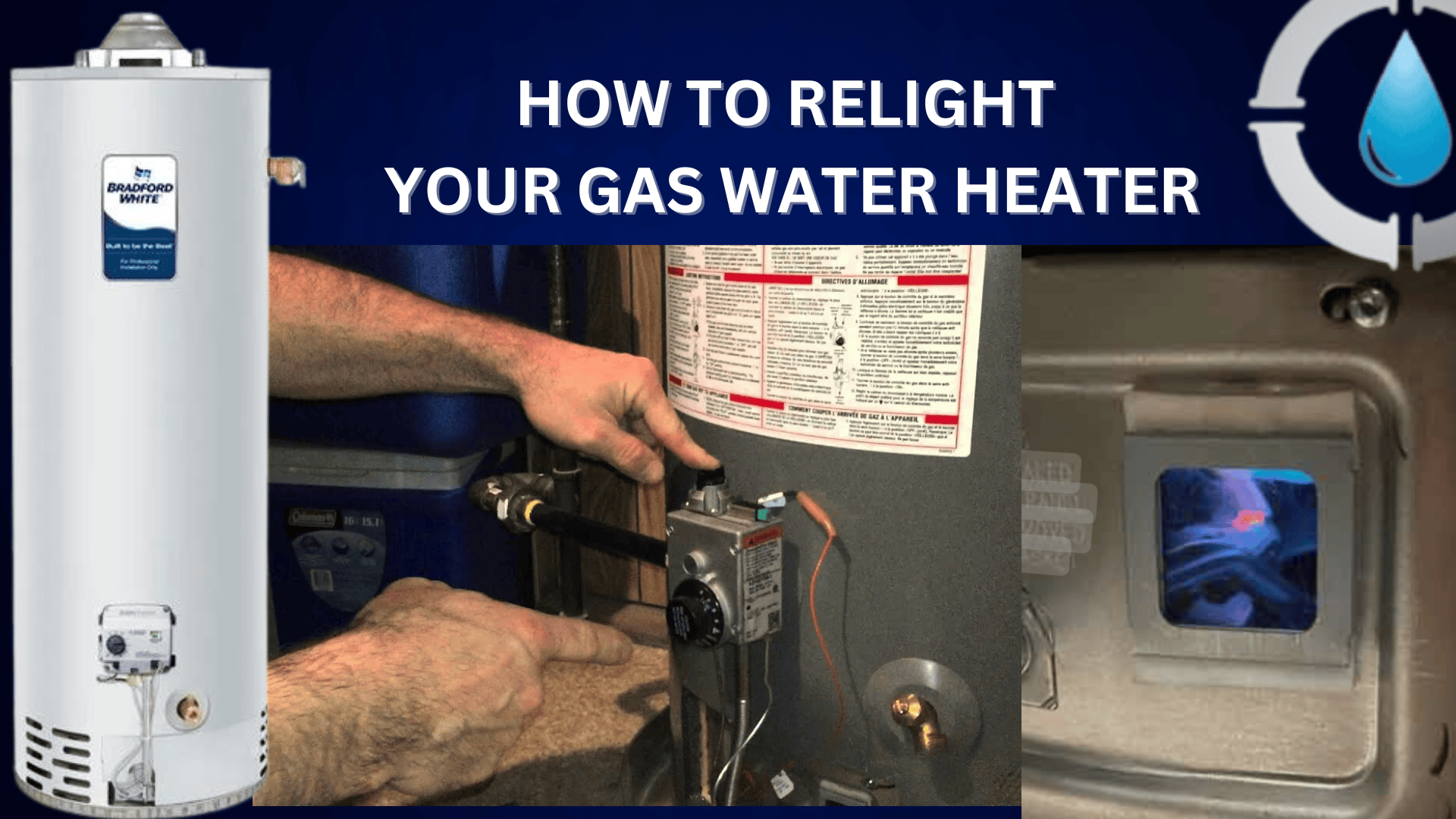 How To Relight My Gas Water Heater • GPS Plumbing